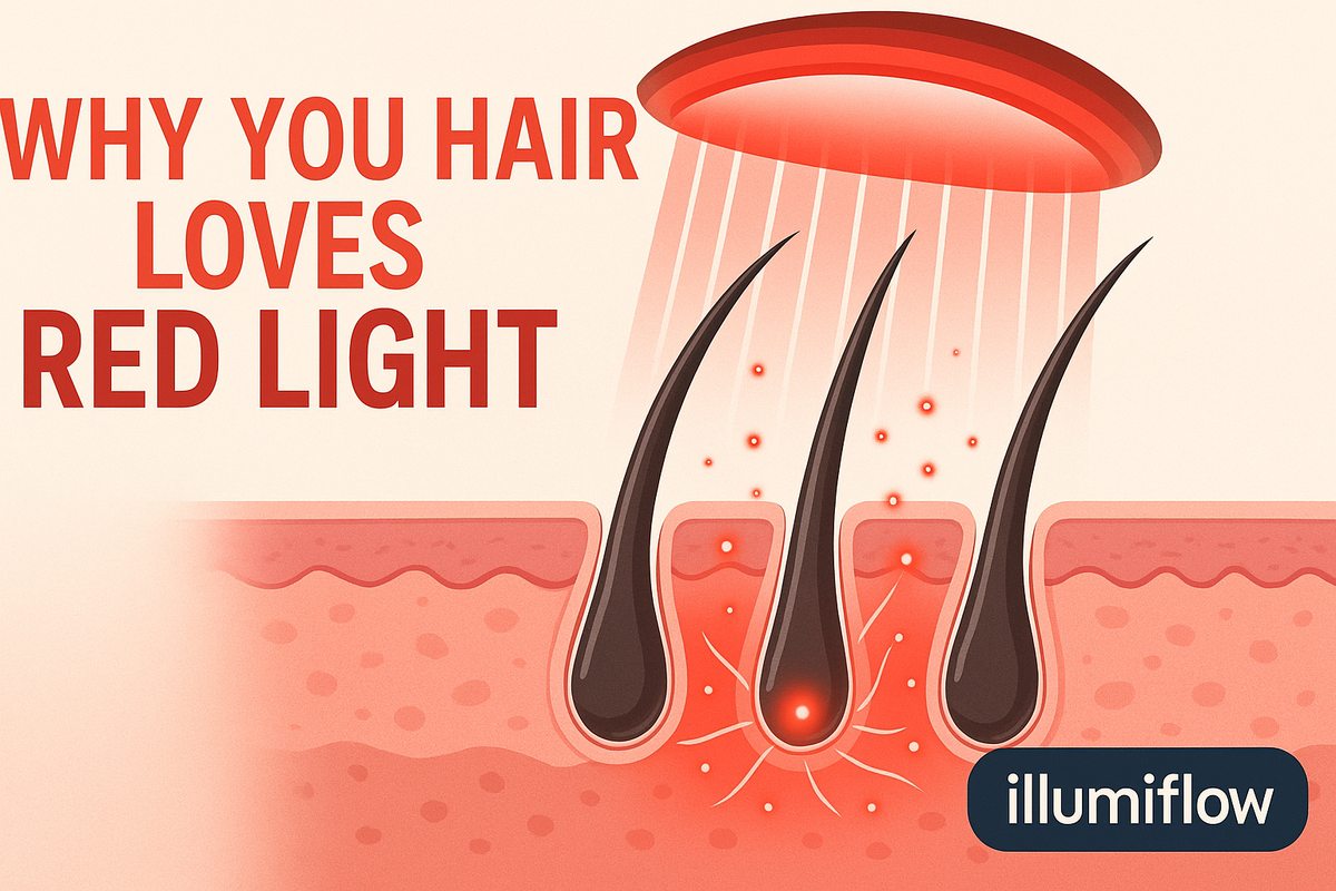 Why Your Hair Loves Red Light – Illumiflow
